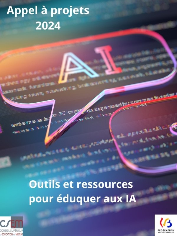 Appel à projets 2024: éduquer aux IA | CSEM Appel à projets 2024: éduquer aux IA | CSEM